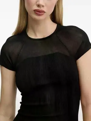 Hugo Ribbed Midi Dress