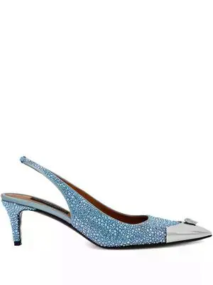 Philipp Plein Metallic Pumps
