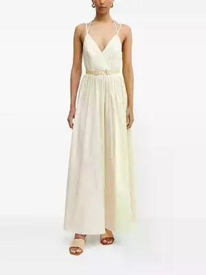 Women's V-Neck Maxi Dresses