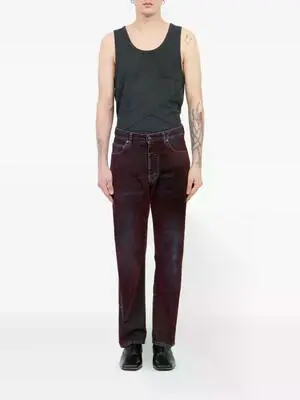 MAISON MARGIELA Five-pocket Faded Jeans