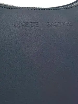 SAMSOE SAMSOE Mini Safreja Half-moon Shoulder Bag - Blue