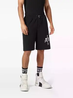 Philipp Plein Skull-print Knee-length Shorts