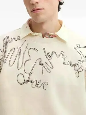 Desigual Embroidered Crew-neck Sweatshirt