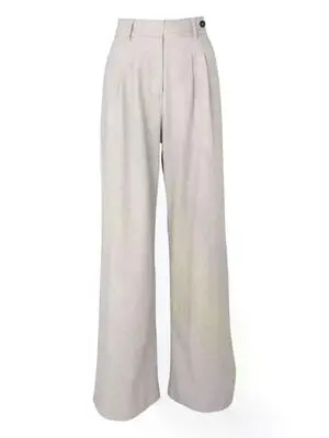 ALOHAS Pleated Palazzo Trousers