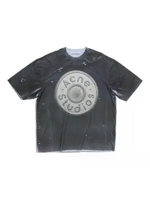 Acne Studios Logo Distressed T-shirt