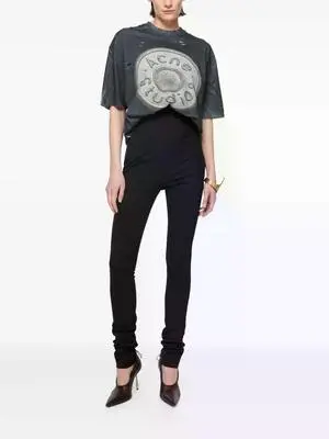 Acne Studios Logo Distressed T-shirt