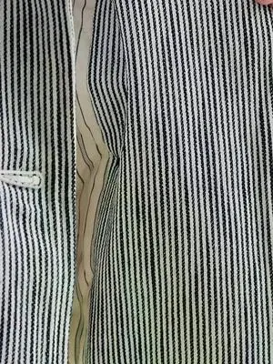 SESSUN Striped Oversized Jacket