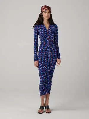 Diane Von Furstenberg Sheska Midi Dress