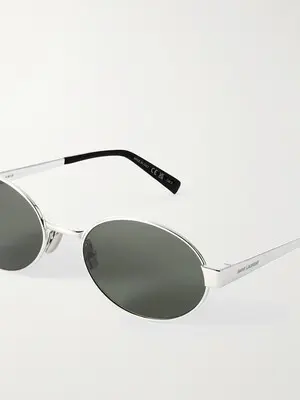 Saint Laurent Oval Frame Sunglasses