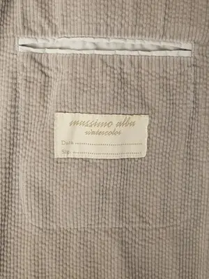 Massimo Alba Sloop Cotton-corduroy Suit