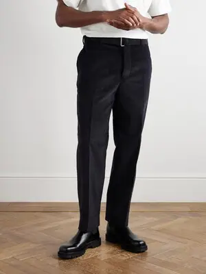 Officine Générale Hoche Belted Corduroy Trousers