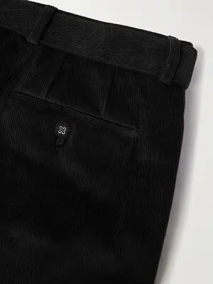 Officine Générale Hoche Belted Corduroy Trousers
