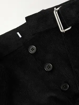 Officine Générale Hoche Belted Corduroy Trousers