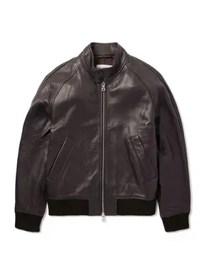 Leather Bomber Jackets for Men