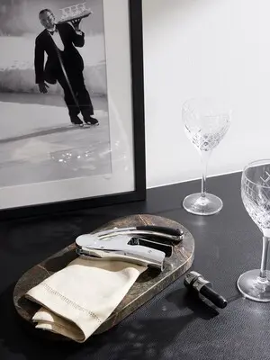 L'ATELIER DU VIN Corkscrew And Champagne Stopper Set