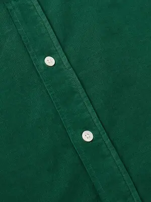 Hartford Paul Cotton-corduroy Shirt - Green