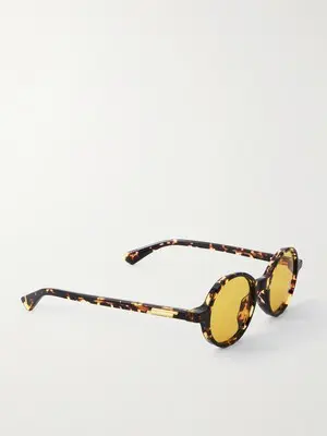 Bottega Veneta Round-frame Sunglasses