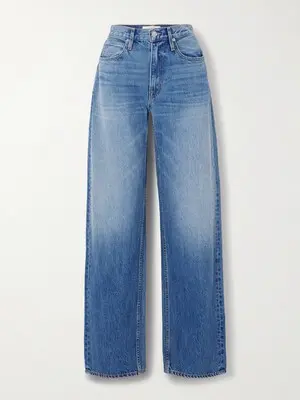 SLVRLAKE Cassie High-rise Wide-leg Jeans - Blue