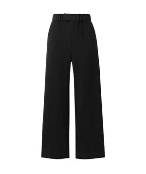 Staud Jerome Crepe Straight-leg Pants