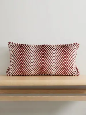 Missoni Ziggy Striped Velvet Down Cushion - Multi