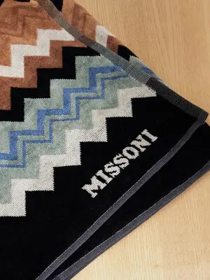 Missoni Adam Striped Cotton-terry Beach Towel - Multi