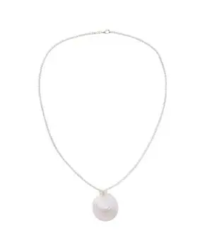 LOREN STEWART Moonrise Quartz Necklace - Silver