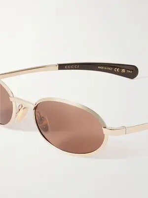 Gucci - Rodeo Drive Oval-Frame Sunglasses