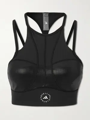 Adidas By Stella Mccartney Black Sports Bras