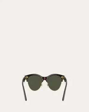 Ray-ban Round Plastic Sunglasses