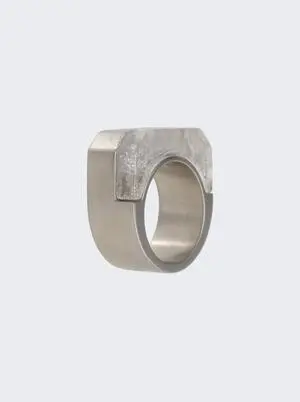Rick Owens Double Crystal Hollywood Ring