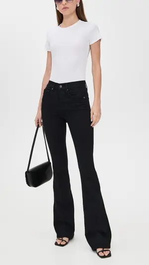Veronica Beard Beverly Flare Skinny Jeans