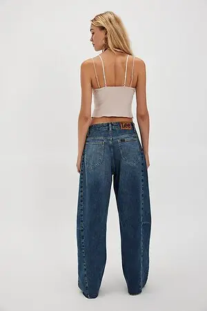 LEEM Low-slung Barrel Rider Jeans