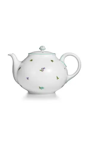 Tiffany & Co. Exclusive Wildflower Porcelain Tea Pot - White