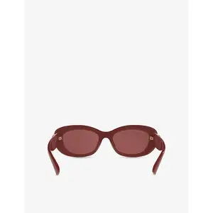 Gucci Gg1829sk Oval-frame Sunglasses