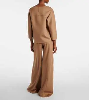 Max Mara Radioso Camel Hair Blouse