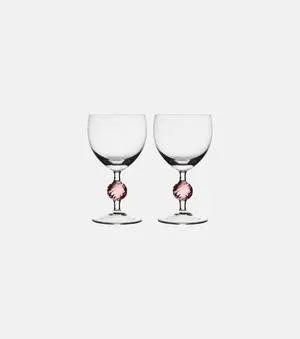 CABANA Demetra Set Of 2 Wine Glasses - Transparent
