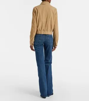 NILI LOTAN Beauvais Suede Jacket