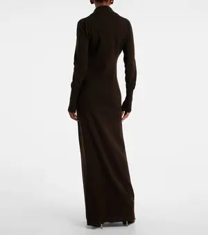 TOM FORD Knitted Cashmere Maxi Dress