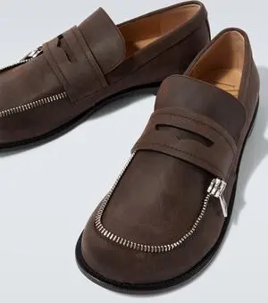 JW Anderson Suede Penny Loafers