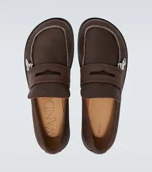 JW Anderson Suede Penny Loafers