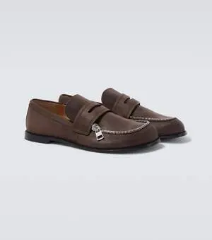 JW Anderson Suede Penny Loafers