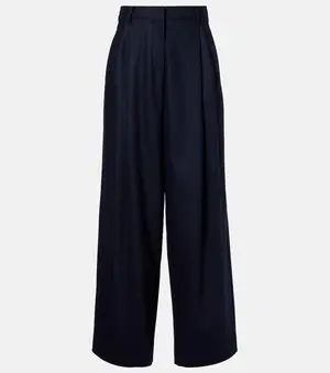 Max Mara Titty Wool Wide-leg Trousers