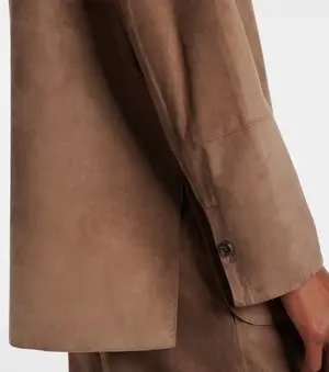 Max Mara Estate Suede Overshirt