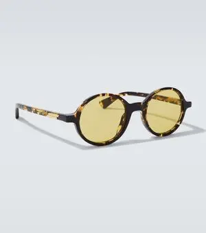 Bottega Veneta Round Sunglasses - Brown