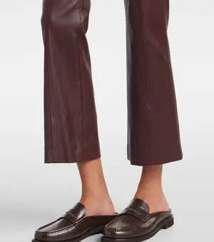Brunello Cucinelli Leather Pants