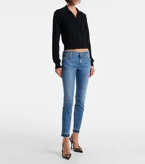 Dolce & Gabbana Low-rise Skinny Jeans