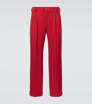 Valentino Garavani Embroidered Pants For Men