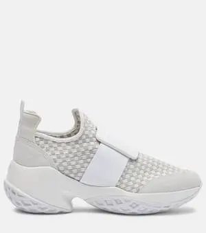 ROGER VIVIER Viv' Run Woven Sneakers