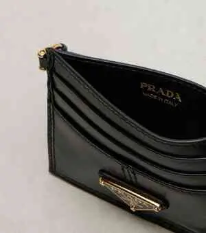 Prada Leather Card Holder