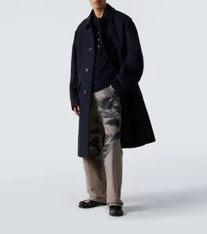 Dries Van Noten Printed Cotton Chinos